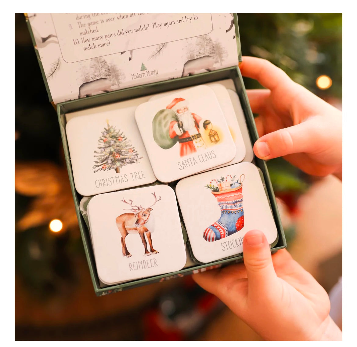 Modern Monty - Christmas Memory Card Game – Grow Baby Co